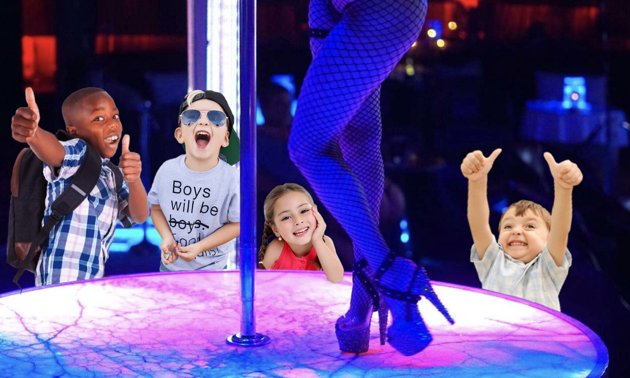 Strip Club Turned Daycare in Awkward Transition - Rocky Mountain Oyster